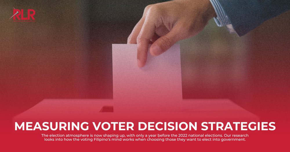 Measuring Voter Decision Strategies – RLR Research & Analysis
